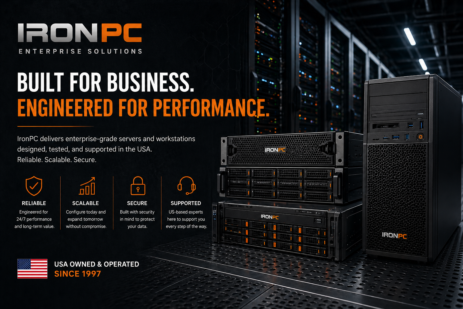 IronPC® | Enterprise Servers, Workstations & Infrastructure Systems